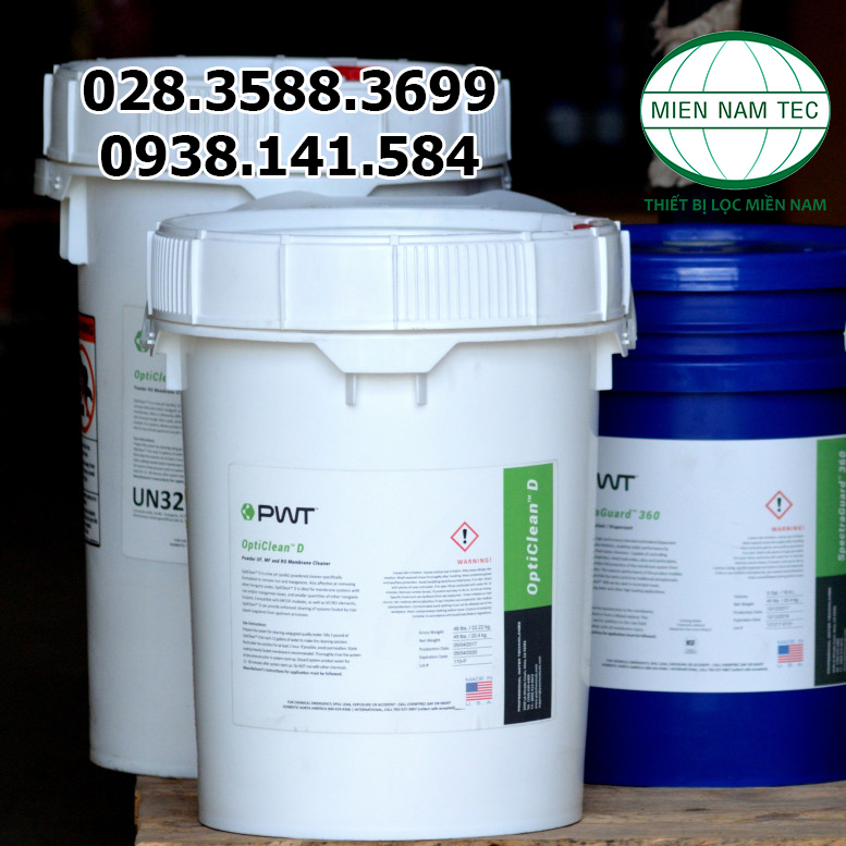 Hóa chất rửa màng RO PWT OPTICLEAN D